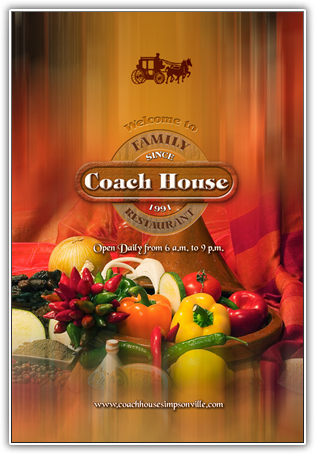 Coach House - Browse Menus
